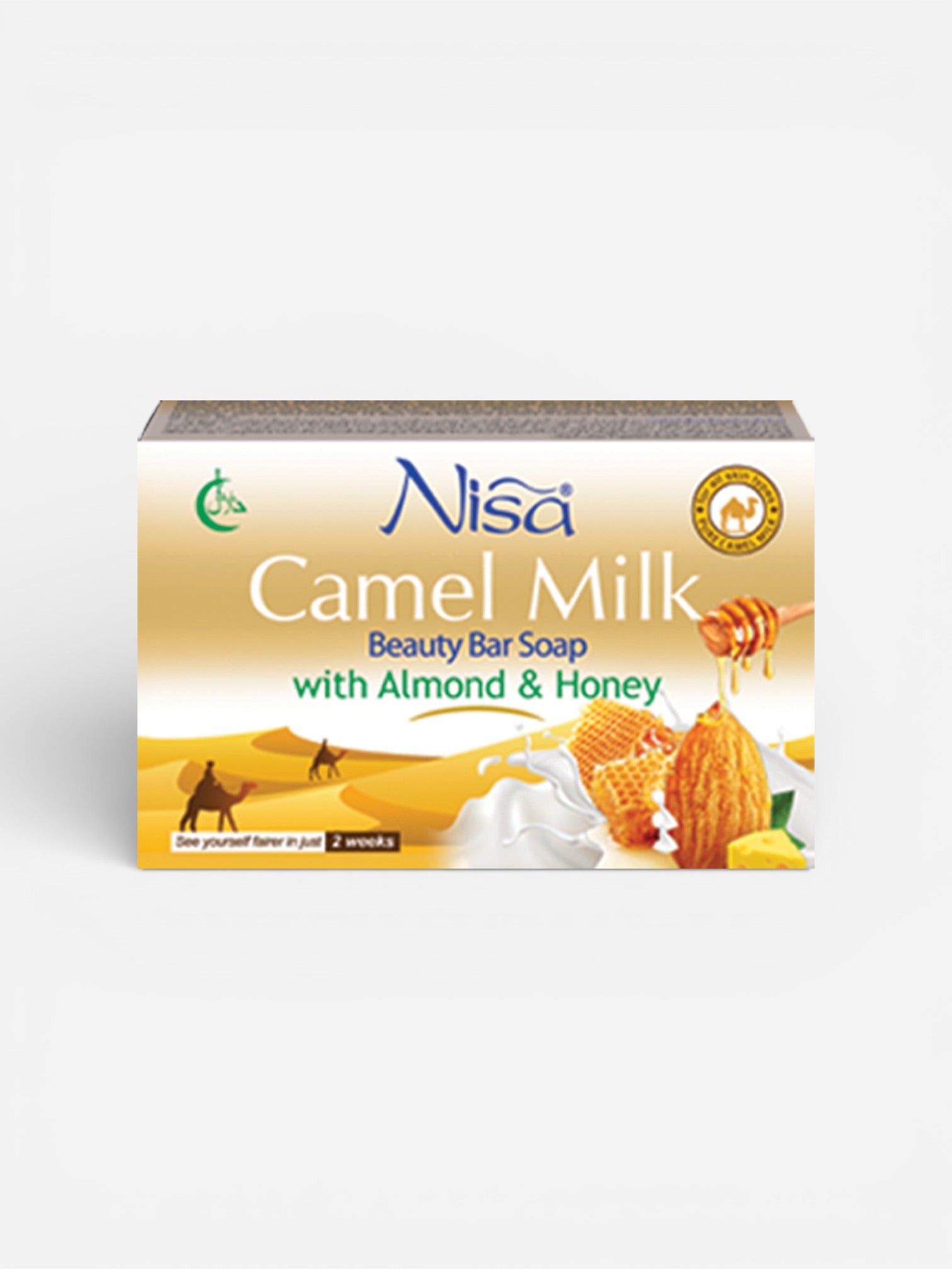 Camel Milk Soap - Almond and Honey – Nisa Cosmetics