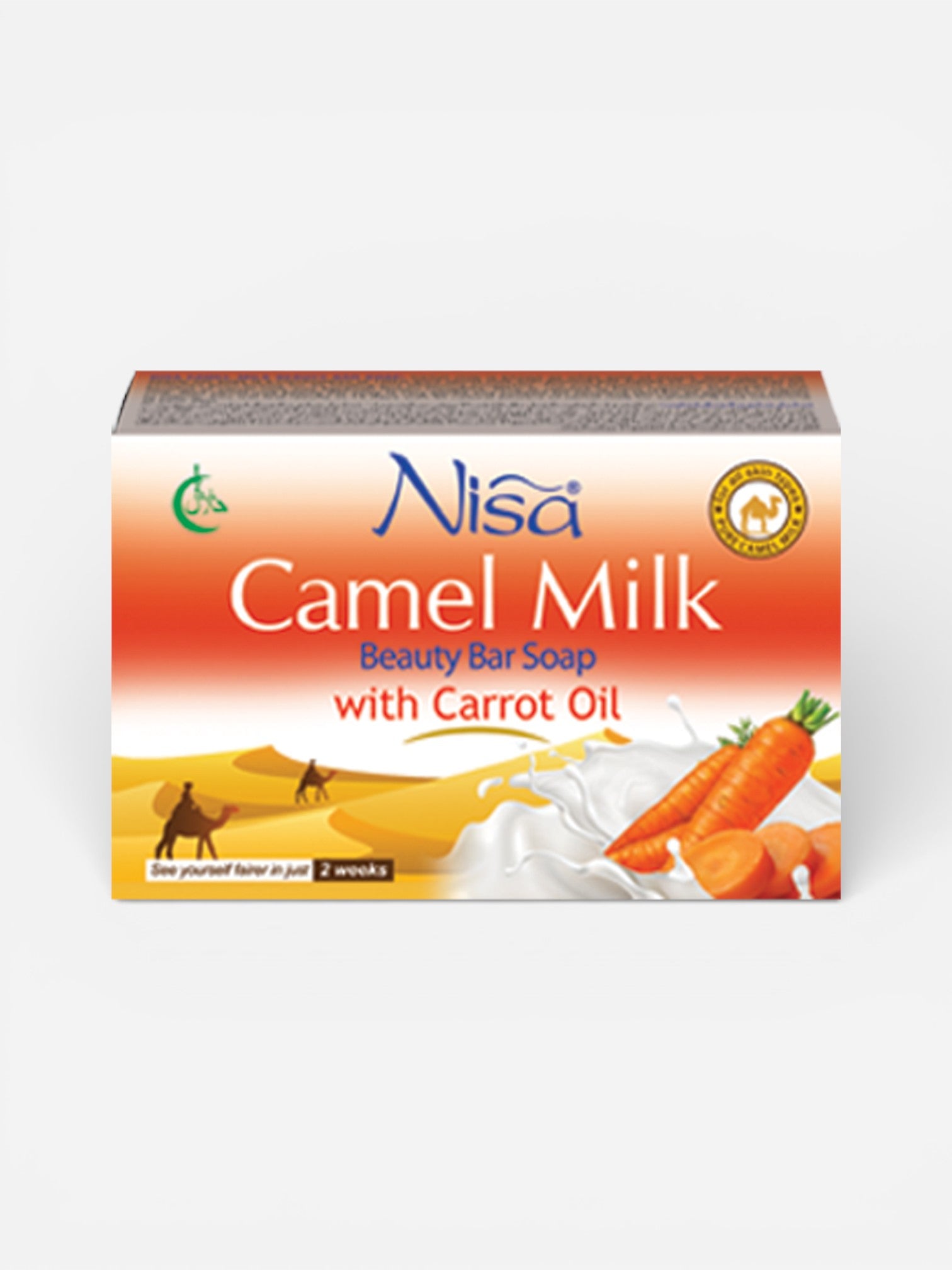 Camel Milk Soap - Carrot Oil – Nisa Cosmetics