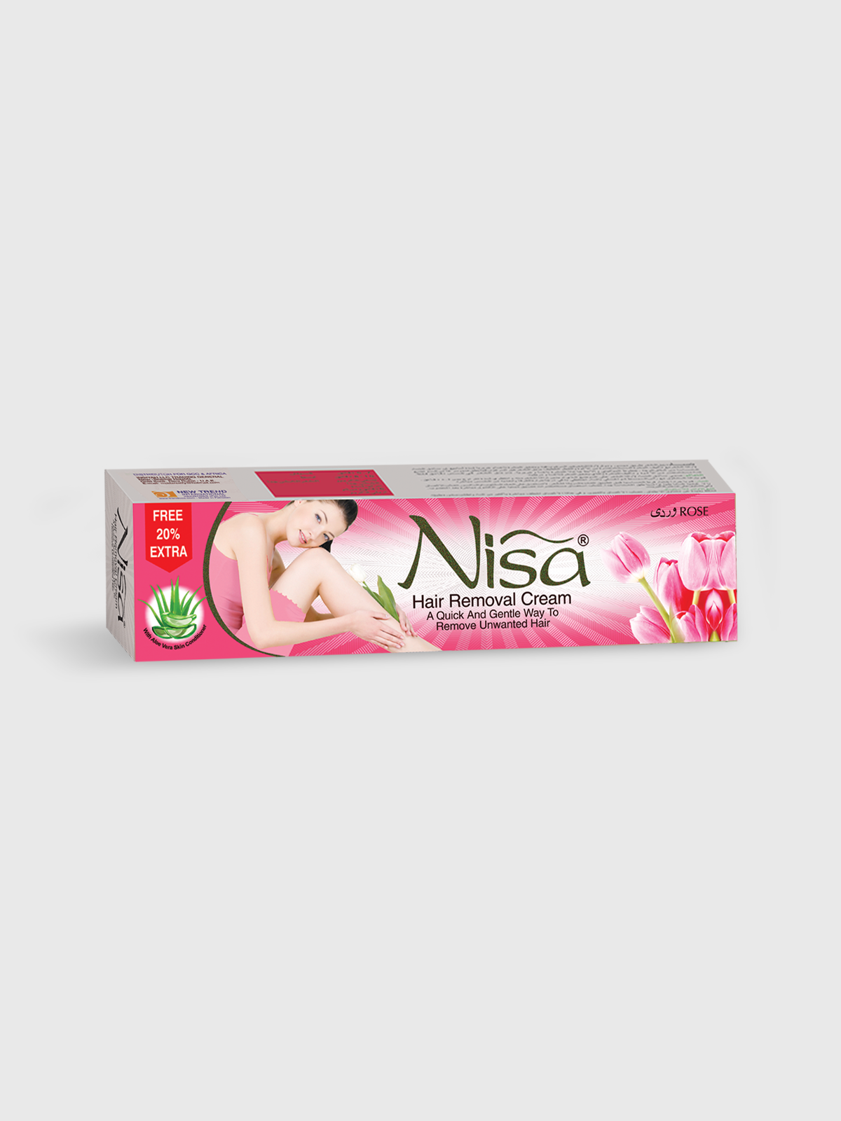 Rose Hair Removal Cream 30ml – Nisa Cosmetics