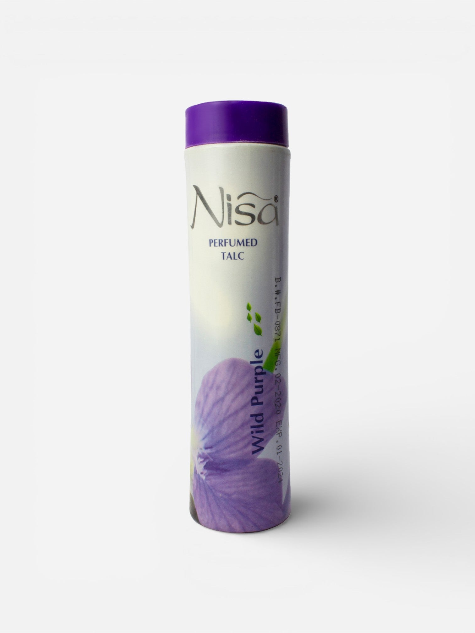 Wild Purple Talcum Powder 120g – Nisa Cosmetics